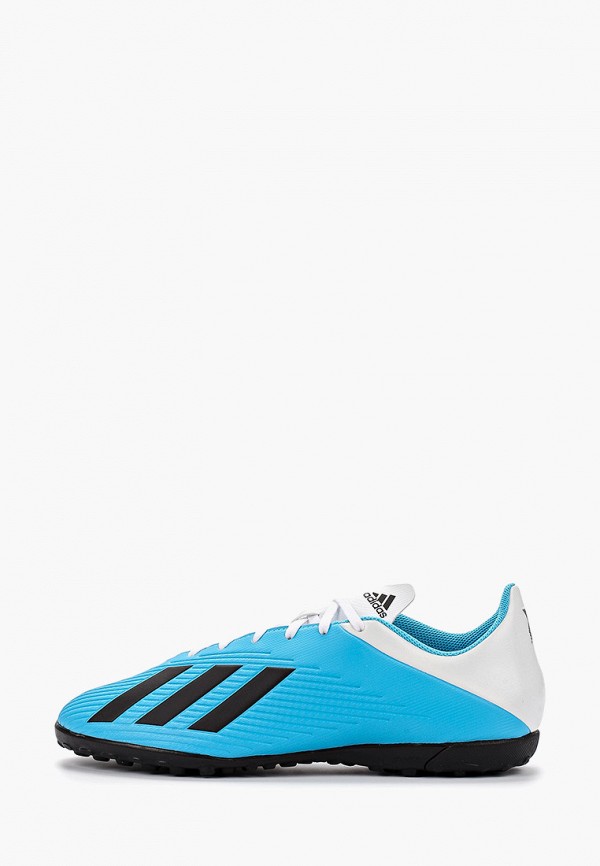Шиповки adidas X 19.4 TF, цвет: голубой, AD002AMFKBV1 — купить в ...