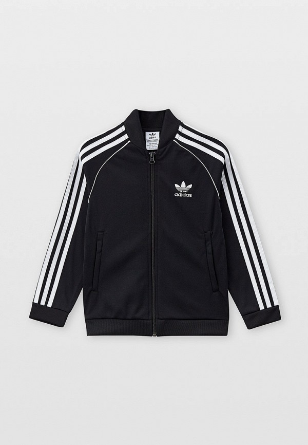 Олимпийка adidas Originals SST TRACK TOP, цвет: черный, AD093EKLVVN7 ...