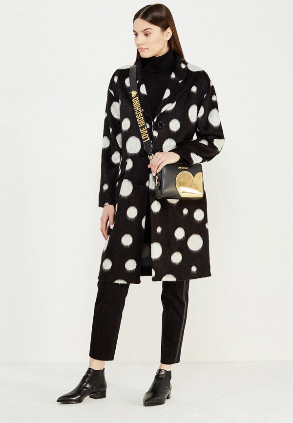Пальто Boutique Moschino, цвет: черный, BO036EWUFP28 — купить в ...