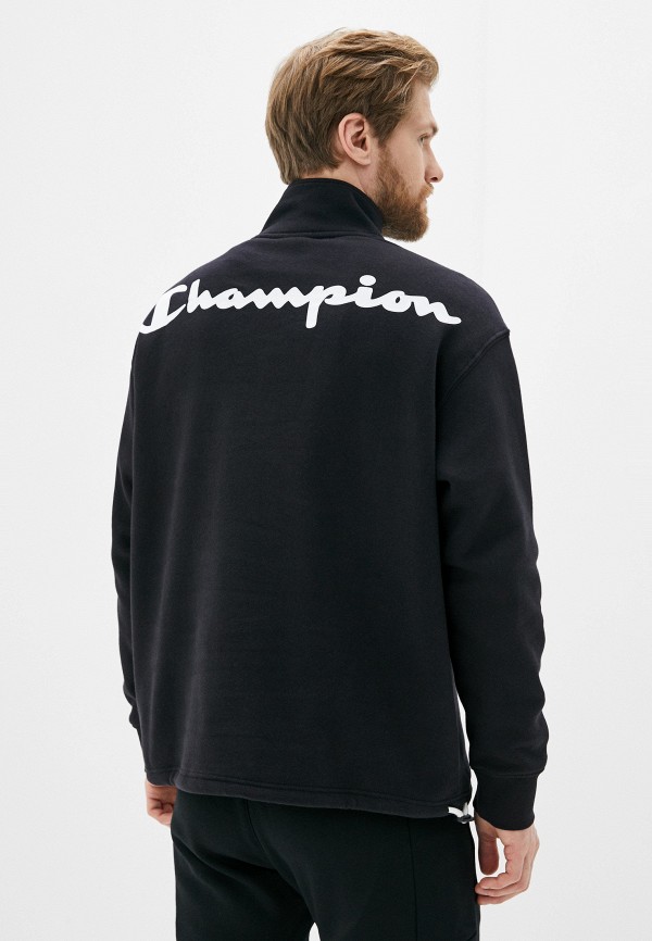 Олимпийка Champion Half Zip Sweatshirt цвет черный Ch003emftgo6