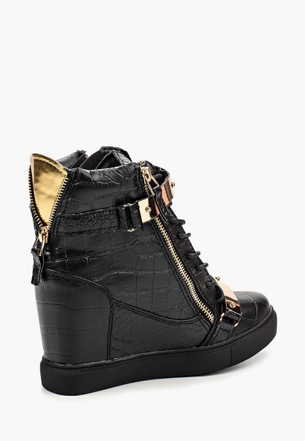 Кеды на танкетке Coco Perla, цвет: черный, CO039AWIET94 — купить в ...