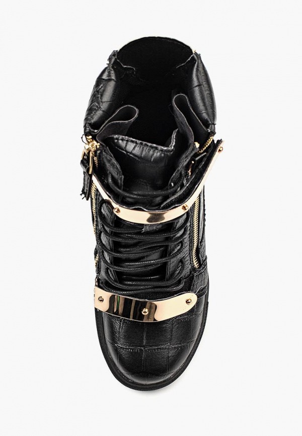 Кеды на танкетке Coco Perla, цвет: черный, CO039AWIET94 — купить в ...