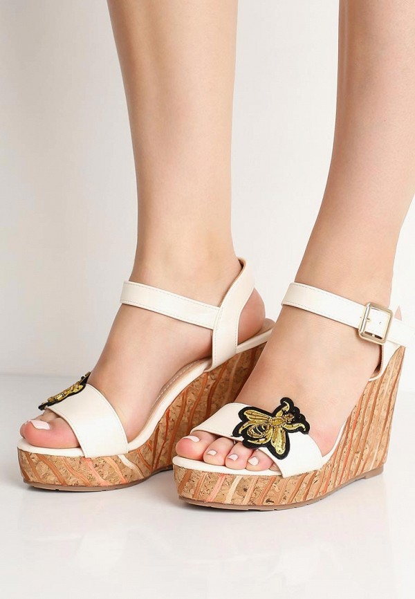 Босоножки Coco Perla, цвет: бежевый, CO039AWTDV29 — купить в интернет ...