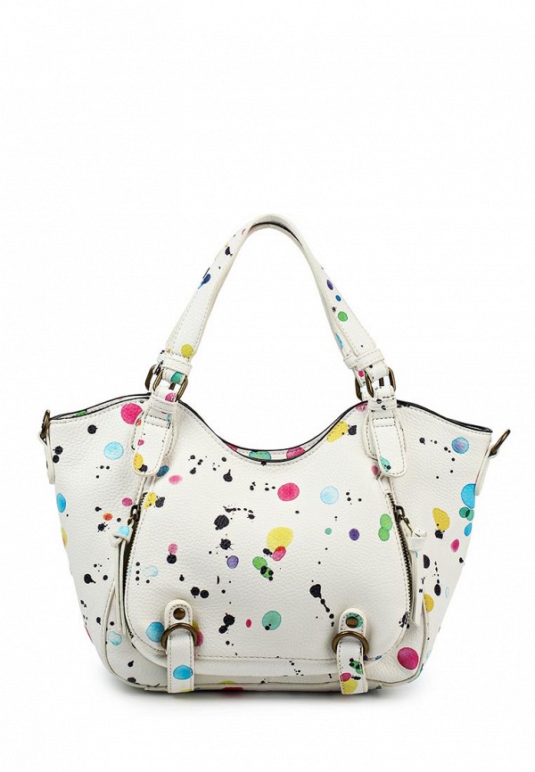 Сумка Desigual, цвет: белый, DE002BWOQP79 — купить в интернет-магазине ...