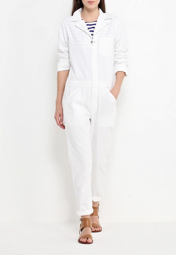Комбинезон джинсовый Denim & Supply Ralph Lauren, цвет: белый ...