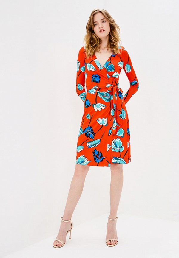 Платье Diane von Furstenberg, цвет: красный, DI001EWBSVN6 — купить в ...