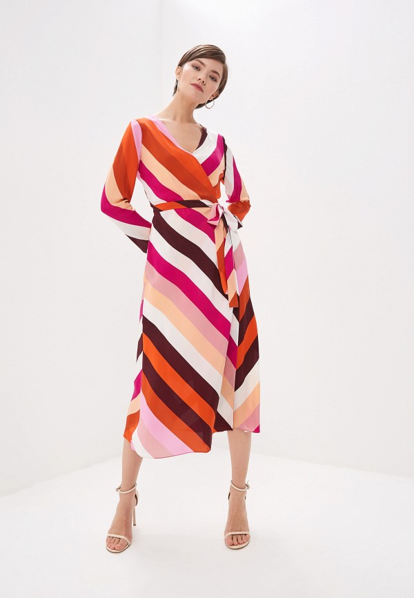 Платье Diane von Furstenberg, цвет: мультиколор, DI001EWEBTY6 — купить ...