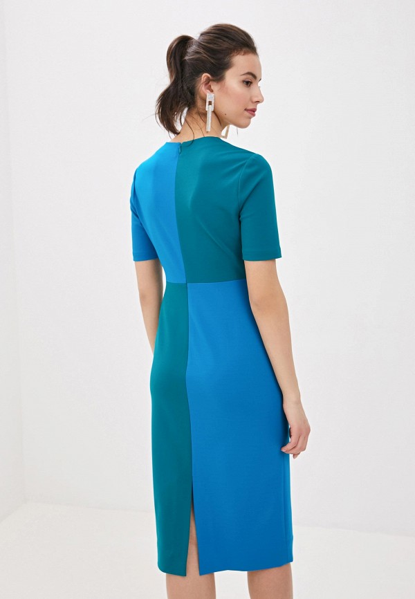 Платье Diane von Furstenberg, цвет: бирюзовый, DI001EWHEVI1 — купить в ...