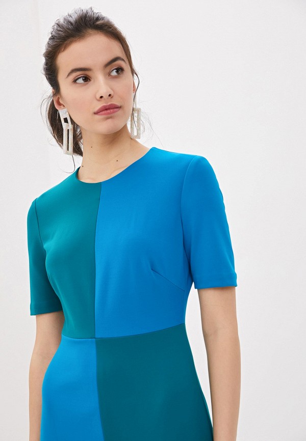 Платье Diane von Furstenberg, цвет: бирюзовый, DI001EWHEVI1 — купить в ...
