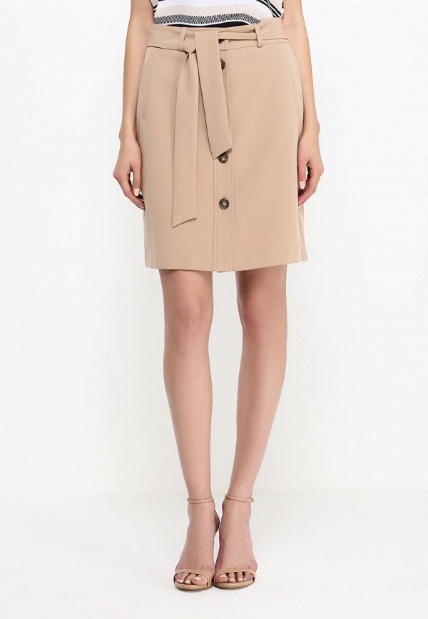 Юбка Dorothy Perkins, цвет: бежевый, DO005EWJDM12 — купить в интернет ...