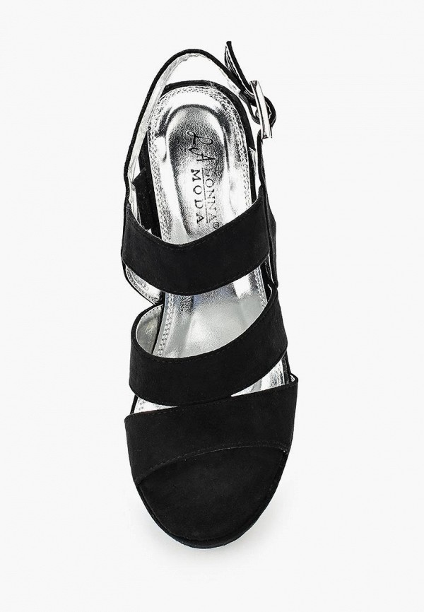 Босоножки Donna Moda, цвет: черный, DO030AWIWL77 — купить в интернет ...