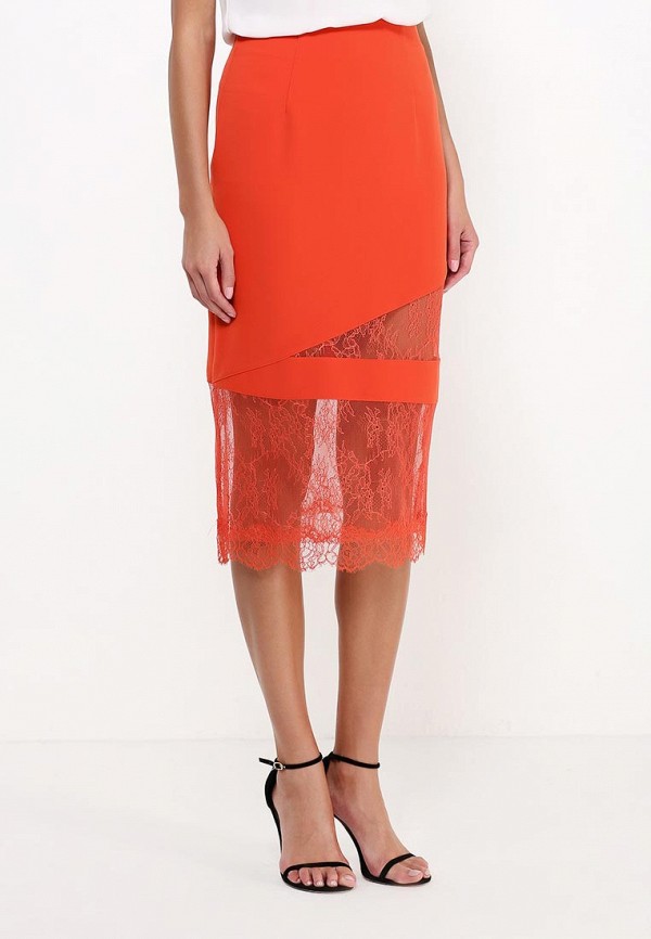 Юбка Elisabetta Franchi, цвет: красный, EL037EWQCZ54 — купить в ...