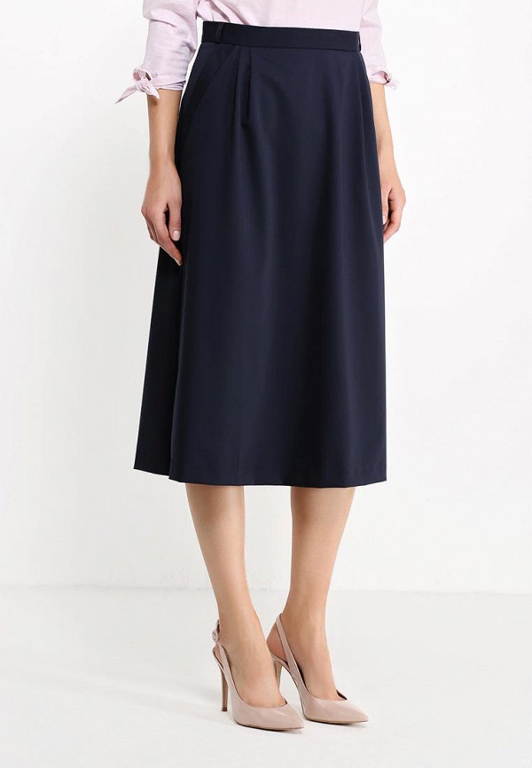 Юбка Emka, цвет: синий, EM013EWRIV90 — купить в интернет-магазине Lamoda