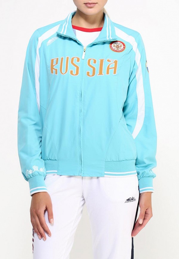 Ветровка Forward Russia, цвет: бирюзовый, FO007EWJEF06 — купить в ...