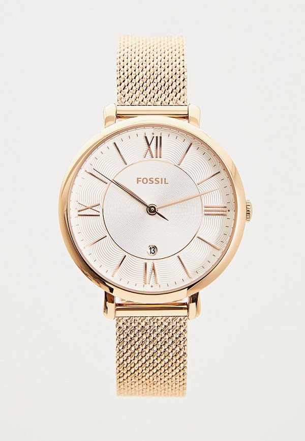 Часы Fossil ES4352, цвет: золотой, FO619DWDDIQ6 — купить в интернет ...