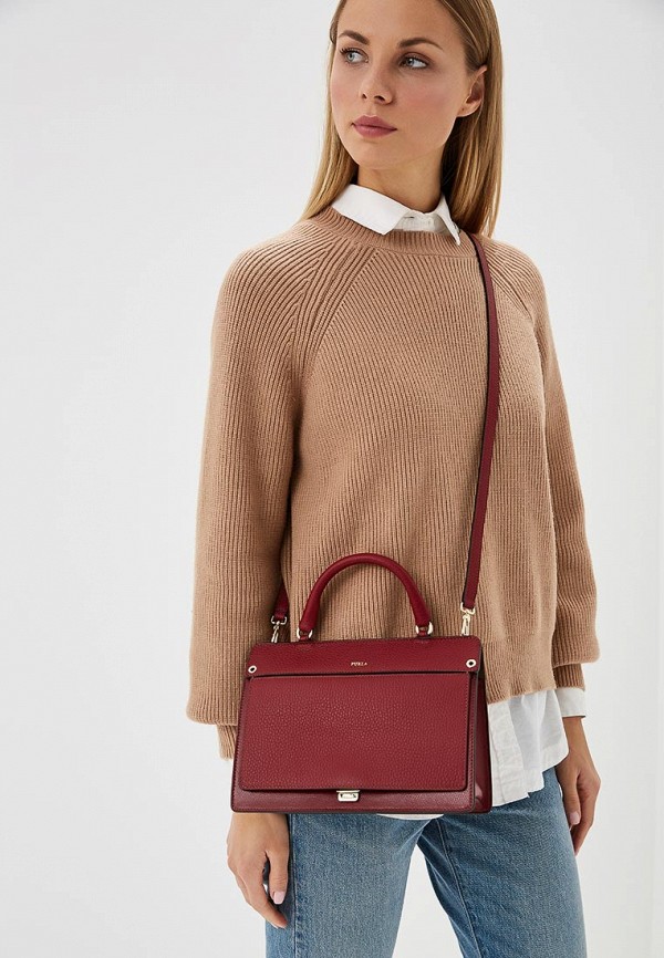 Сумка Furla LIKE, цвет: бордовый, FU003BWCKSL0 — купить в интернет ...