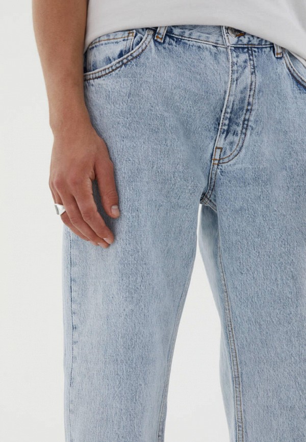 Джинсы Pull&Bear STANDARD, цвет: голубой, IX001XM00BFT — купить в ...