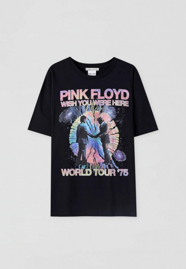 Футболка Pull&Bear PINK FLOYD, Join Life, цвет: черный, IX001XW00LOA ...