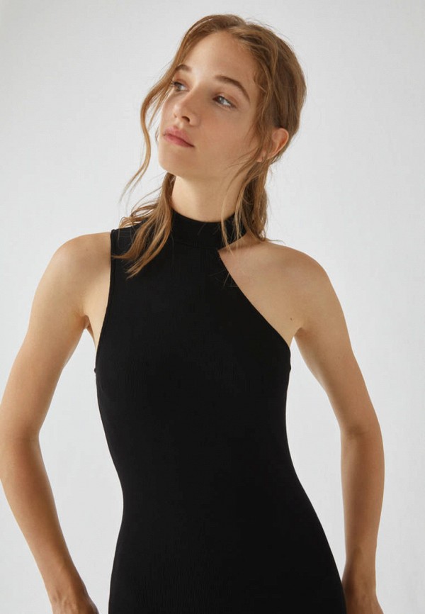 Платье Pull&Bear, цвет: черный, IX001XW00MLO — купить в интернет ...