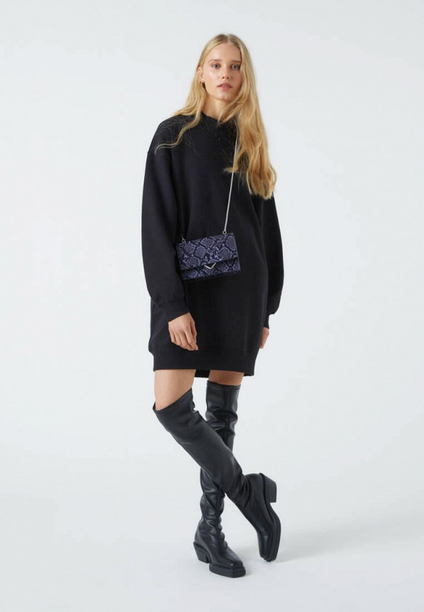 Платье Pull&Bear, цвет: черный, IX001XW00SJC — купить в интернет ...