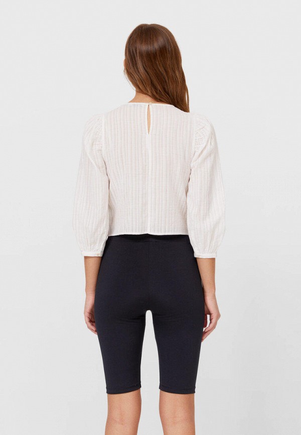 Блуза Stradivarius, цвет: белый, IX001XW00W8P — купить в интернет ...