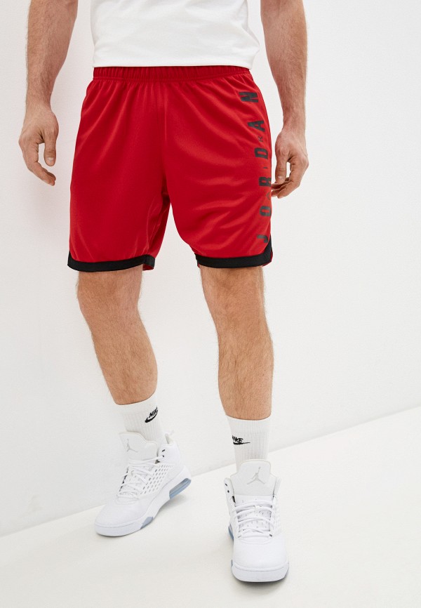 Шорты спортивные Jordan M J JUMPMAN GFX KNIT SHORT, цвет: красный ...
