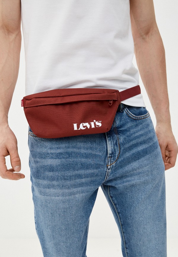 Сумка поясная Levi's®, цвет: бордовый, LE306BULSLB0 — купить в интернет ...