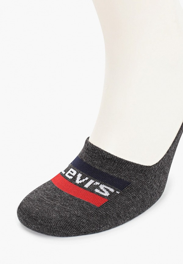 Носки 2 пары Levi's®, цвет: серый, LE306FMMMTG0 — купить в интернет ...