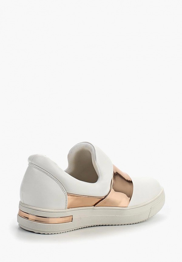 Слипоны Lost Ink LEO WEDGE SLIP ON PLIMSOLL, цвет: белый, LO019AWOOJ39 ...