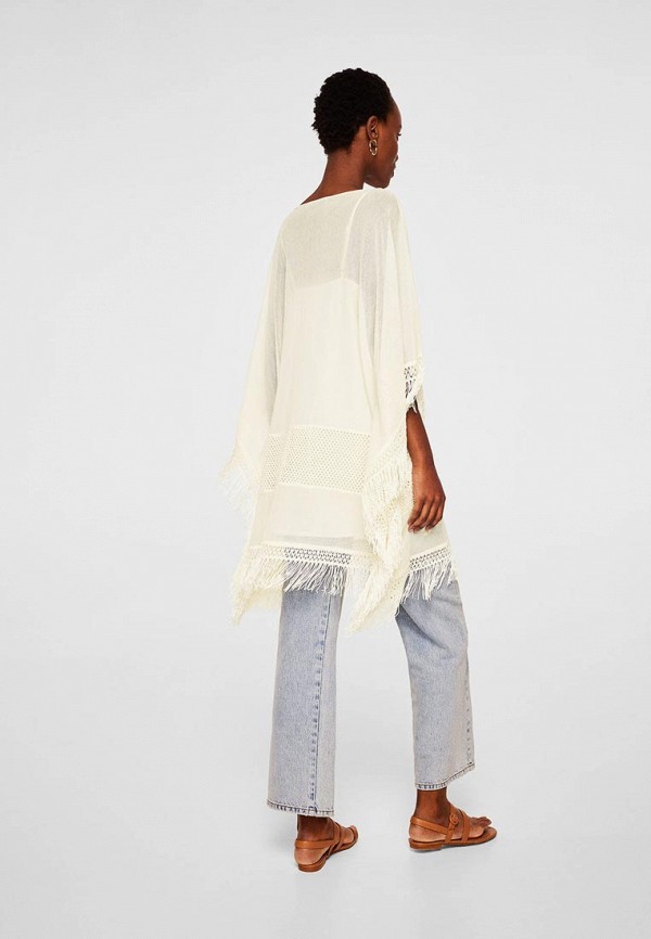 Пончо Mango - PONCHO, цвет: бежевый, MA002EWBLFJ5 — купить в интернет ...