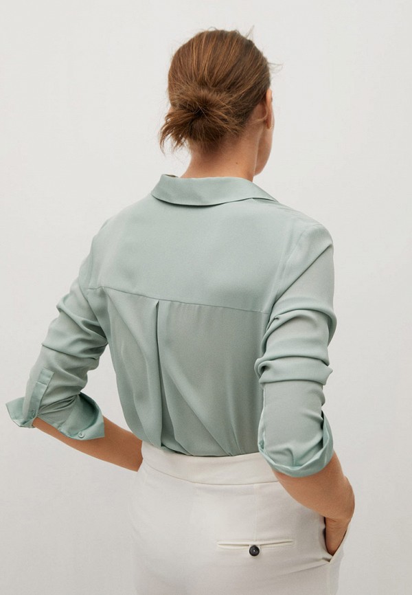 Блуза Mango - BIMA, цвет: бирюзовый, MA002EWLBCX1 — купить в интернет ...