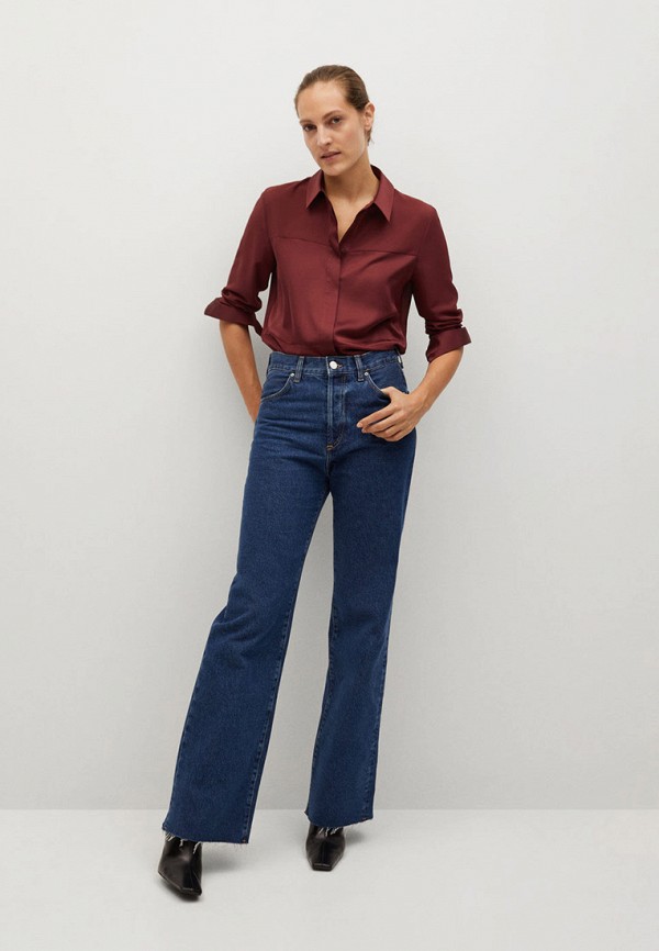 Блуза Mango - BIMA, цвет: бордовый, MA002EWMBIR4 — купить в интернет ...