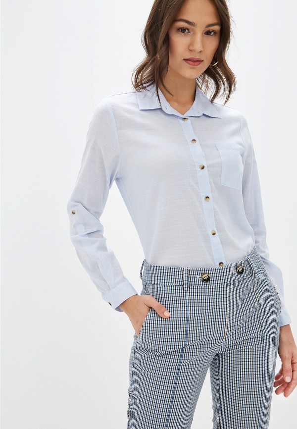 Рубашка Marks & Spencer, цвет: голубой, MA178EWGCXP4 — купить в ...
