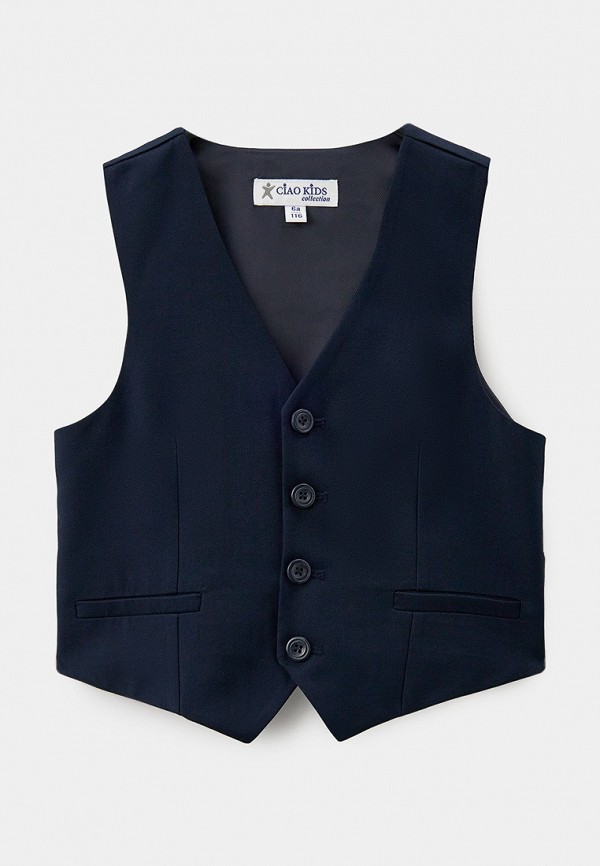 Жилет Ciao Kids Collection, цвет: синий, MP002XB06XZ2 — купить в ...