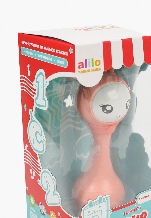 Игрушка развивающая Alilo Умный зайка R1+ Yoyo, цвет: оранжевый ...