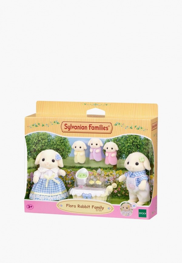 Набор игровой Sylvanian Families «Семья Цветочных кроликов” Sylvanian ...