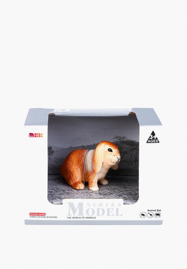 Фигурка Masai Mara Игрушка серии "На ферме": кролик рыжий, цвет ...