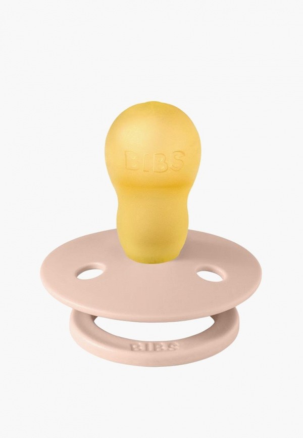 Пустышка Bibs латексная BIBS Colour - Blush, 18+ мес., цвет: розовый ...