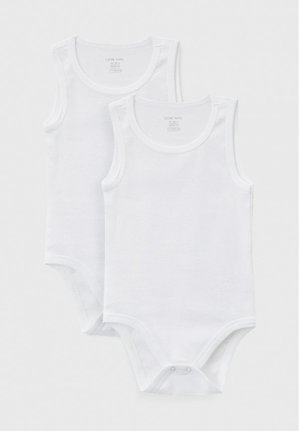 Боди 2 шт. LC Waikiki Baby, цвет: белый, MP002XG030ZL — купить в ...