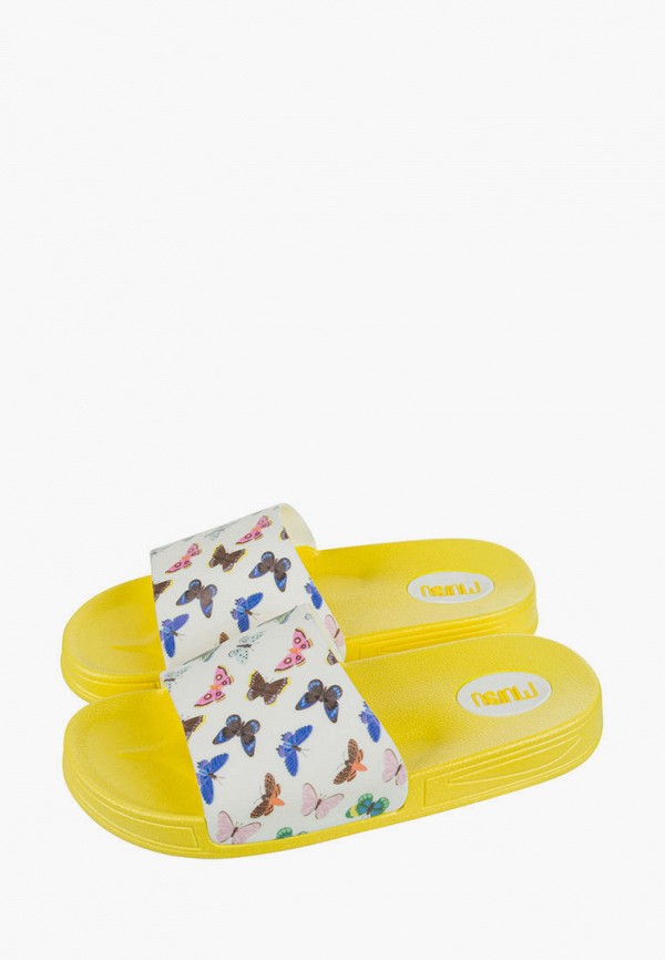 Сланцы Mursu, цвет: белый, MP002XG03269 — купить в интернет-магазине Lamoda