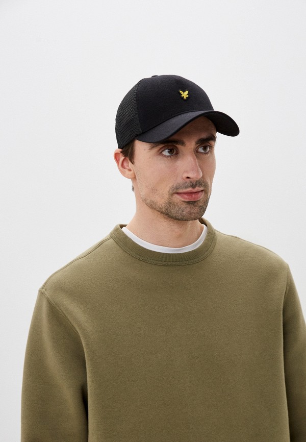 Бейсболка Lyle & Scott Trucker Cap, цвет: черный, MP002XM0830Q — купить ...