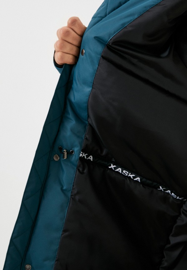 Парка Xaska, цвет: бирюзовый, MP002XM08JP6 — купить в интернет-магазине ...