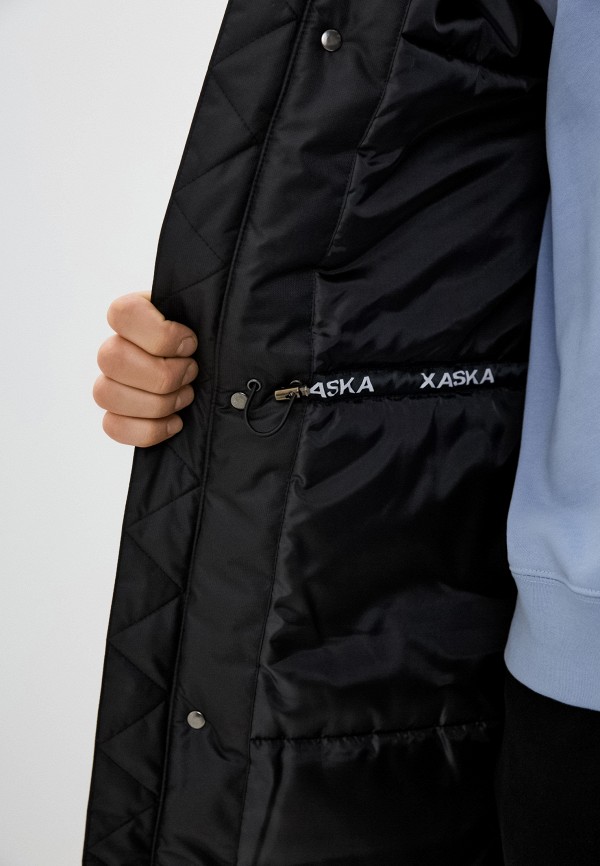 Парка Xaska, цвет: черный, MP002XM08JP7 — купить в интернет-магазине Lamoda