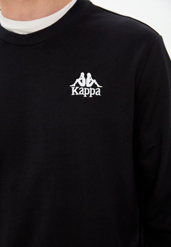 Свитшот Kappa, цвет: черный, MP002XM08RMN — купить в интернет-магазине ...