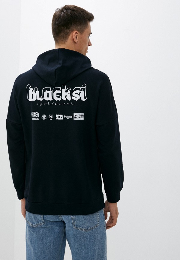 Худи Blacksi, цвет: синий, MP002XM08T5B — купить в интернет-магазине Lamoda