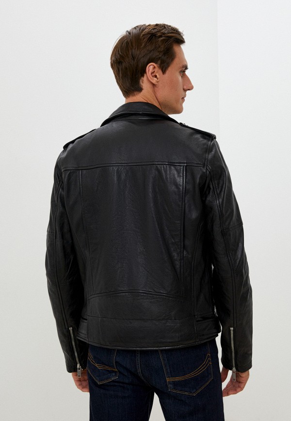 Куртка кожаная Urban Fashion for Men, цвет: черный, MP002XM08VU5 ...