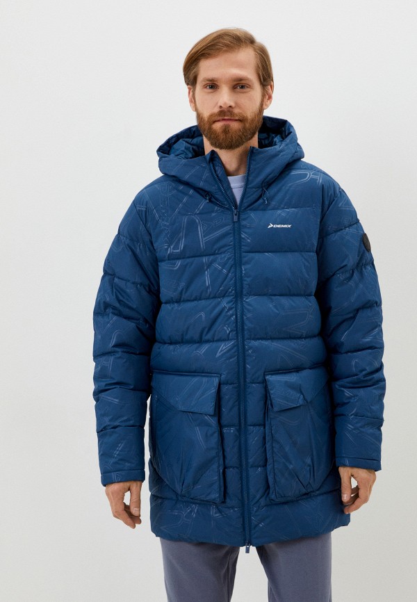Куртка утепленная Demix, цвет: синий, MP002XM08W5K — купить в интернет ...