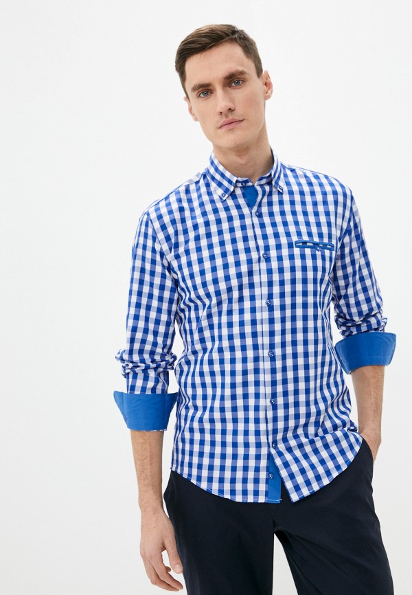 Рубашка Ir.Lush, цвет: синий, MP002XM09F7V — купить в интернет-магазине ...