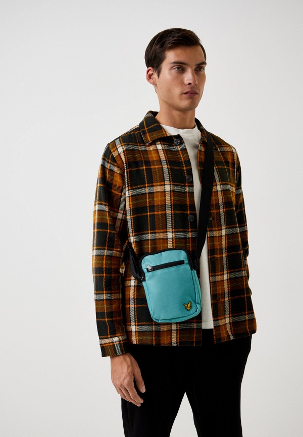 Сумка Lyle & Scott Reporter Bag, цвет: бирюзовый, MP002XM0B47K — купить ...