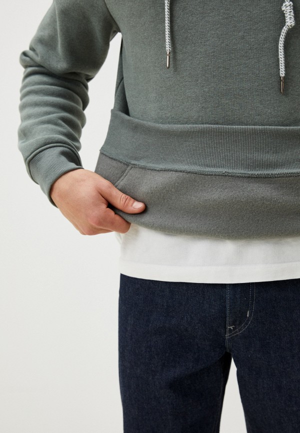 Худи Zolla, цвет: хаки, MP002XM0BN1K — купить в интернет-магазине Lamoda